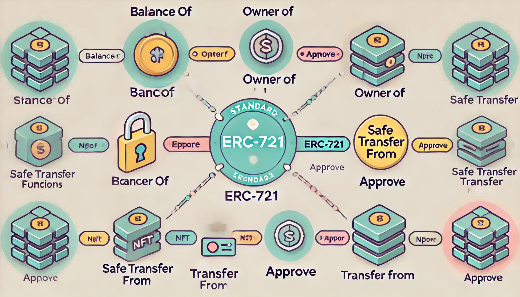 【Solidity】第6章第5回：ERC-721の標準関数と応用例 - あーむんと始めるプログラミング！