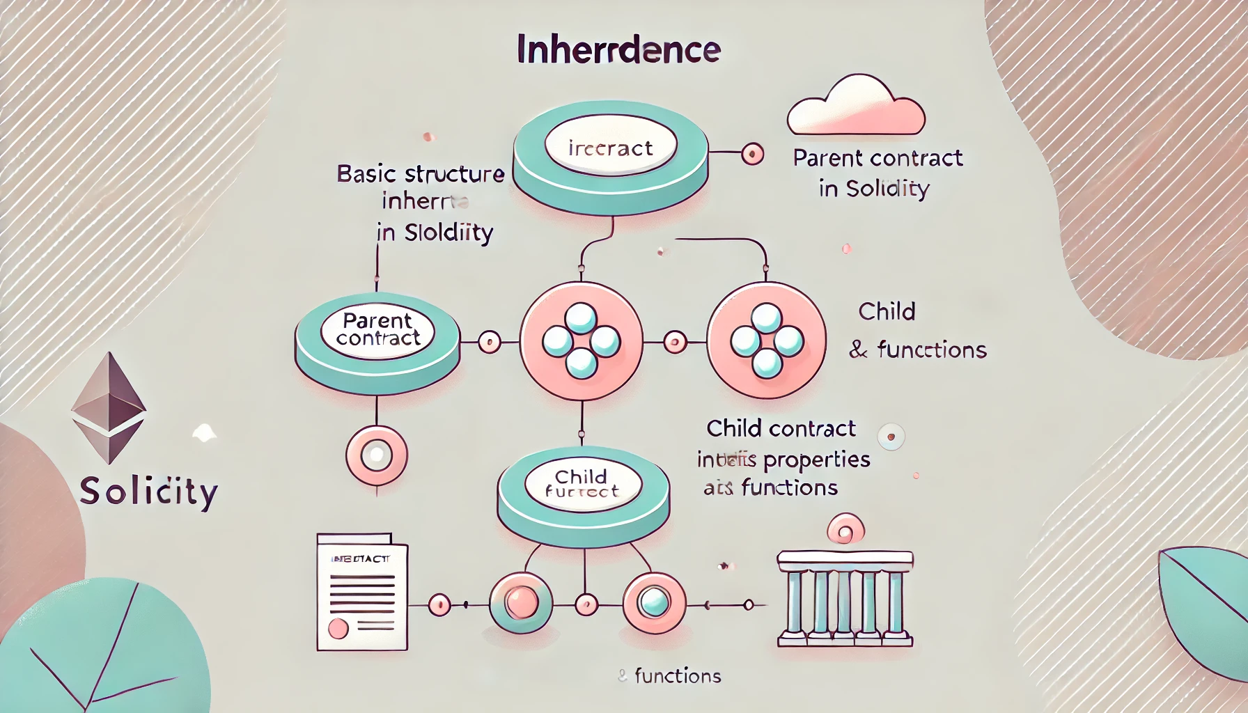 【Solidity】第5章第2回：継承（inheritance）の基礎 - あーむんと始めるプログラミング！