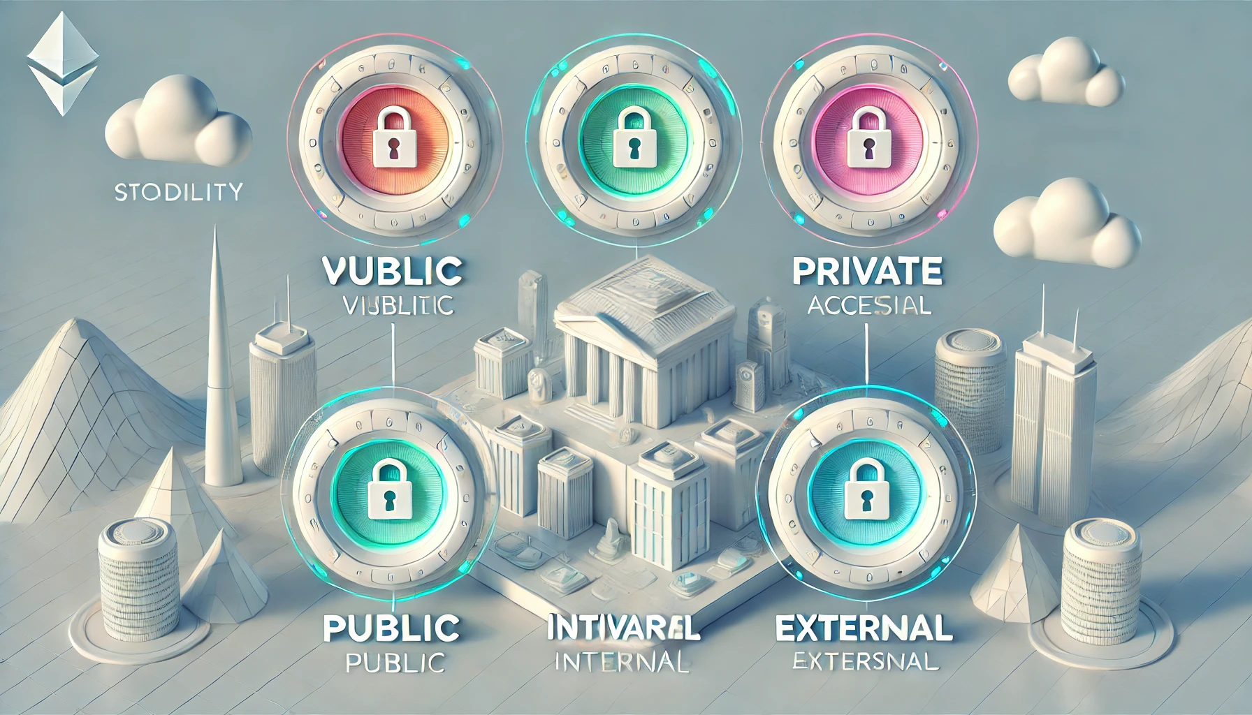 【Solidity】第3章第2回：関数の可視性（public, private, internal, external） - あーむんと始めるプログラミング！