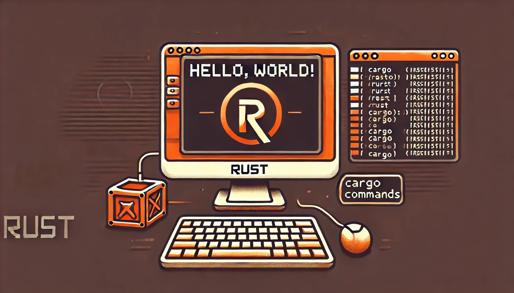【Rust】第1章第1回：はじめてのRustプログラム：Hello, World!の作成 - あーむんと始めるプログラミング！