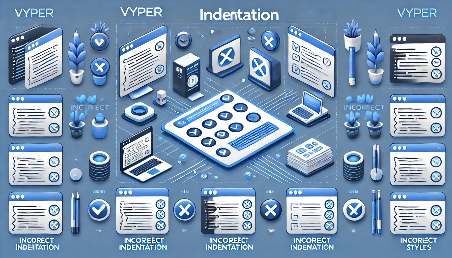 【Vyper】第1章第2回：Vyperの基本構文：インデントとコメントの書き方 - あーむんと始めるプログラミング！