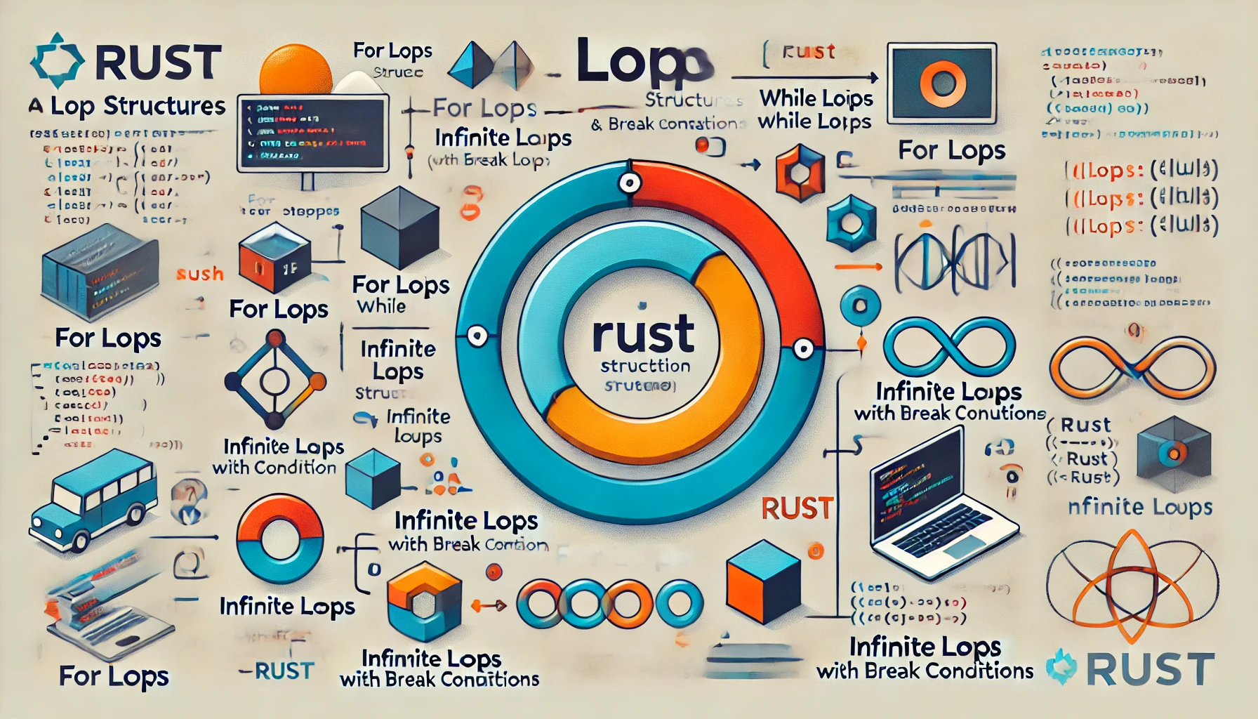 【Rust】第2章第2回：ループ処理：for文、while文、loopの活用 - あーむんと始めるプログラミング！